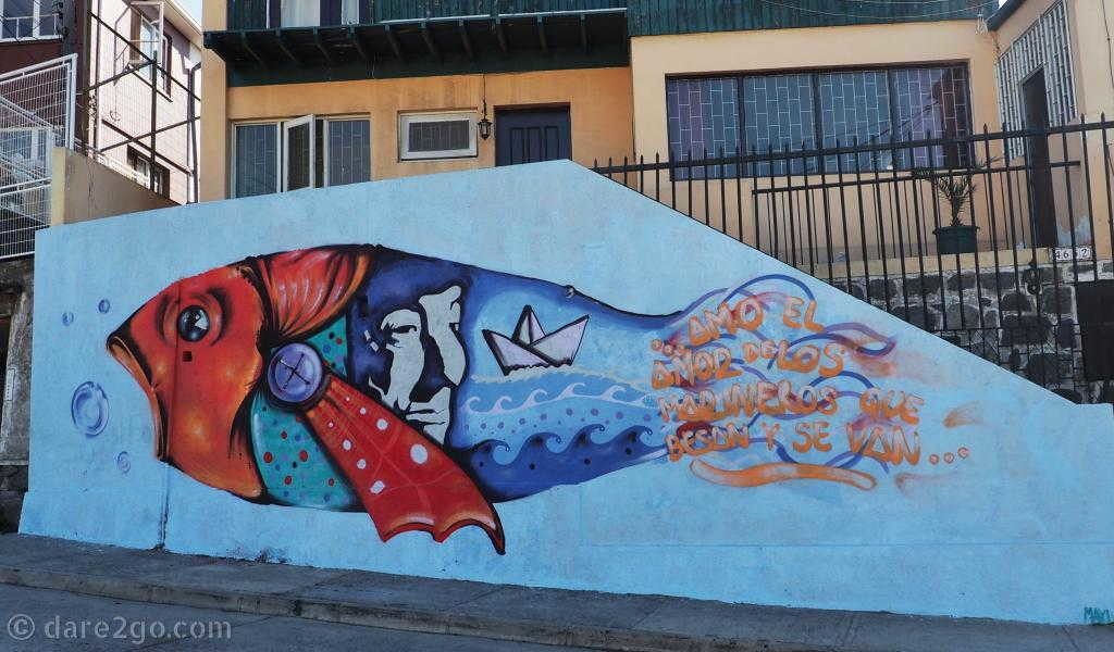 Valparaiso's amazing StreetArt on this self-guided walk | dare2go